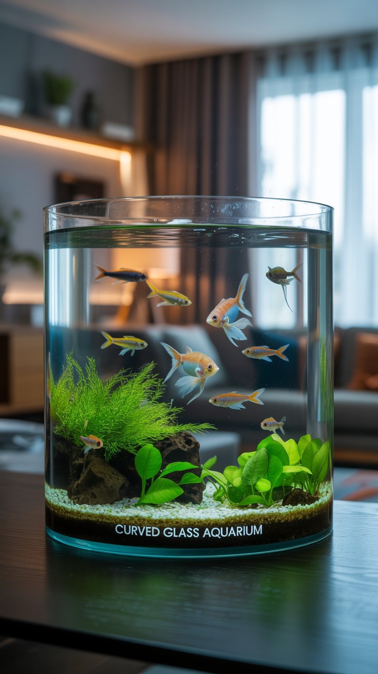 Curved Glass Aquarium: A Complete Guide for Modern Fishkeepers and ...