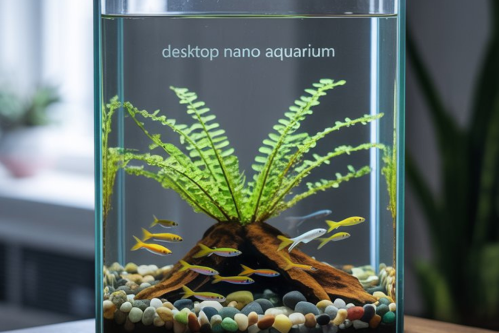 Desktop Nano Aquarium: A Complete Guide to Small Aquatic Worlds - Guppy ...
