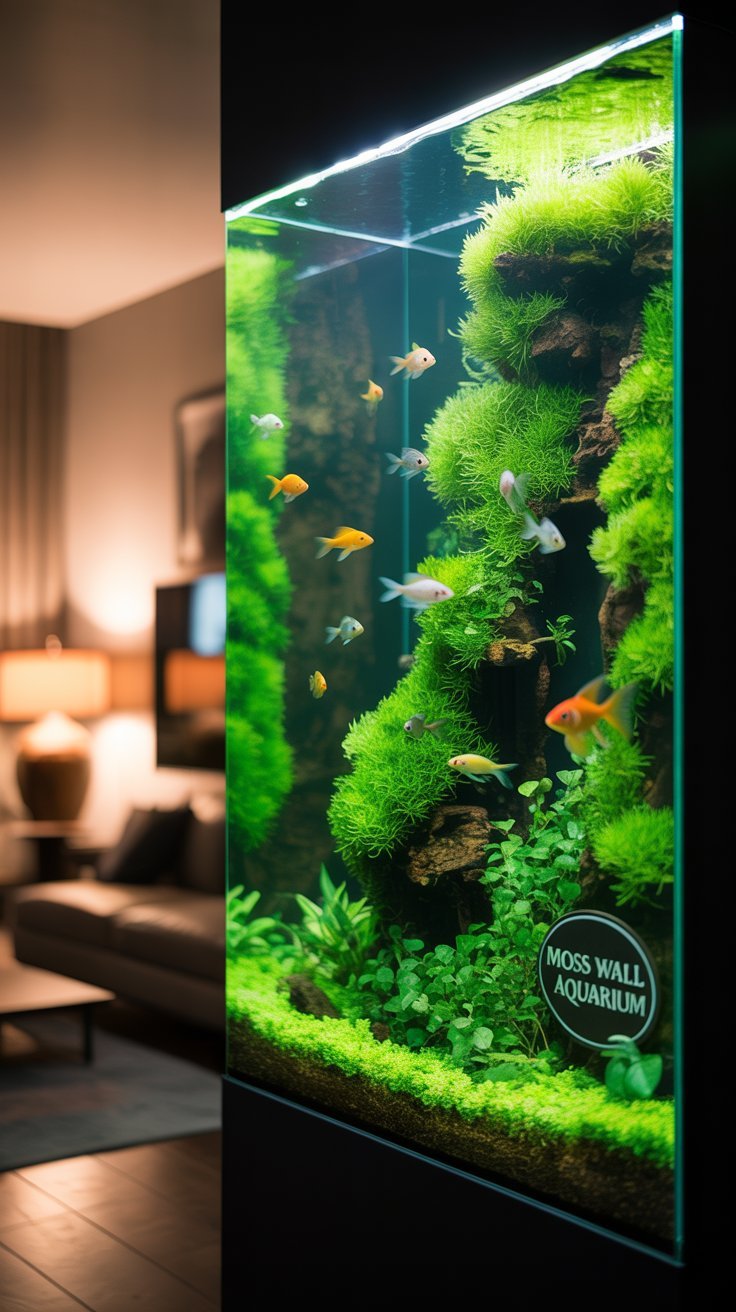 Moss Wall Aquarium: A Complete Guide for Aquascaping Enthusiasts ...