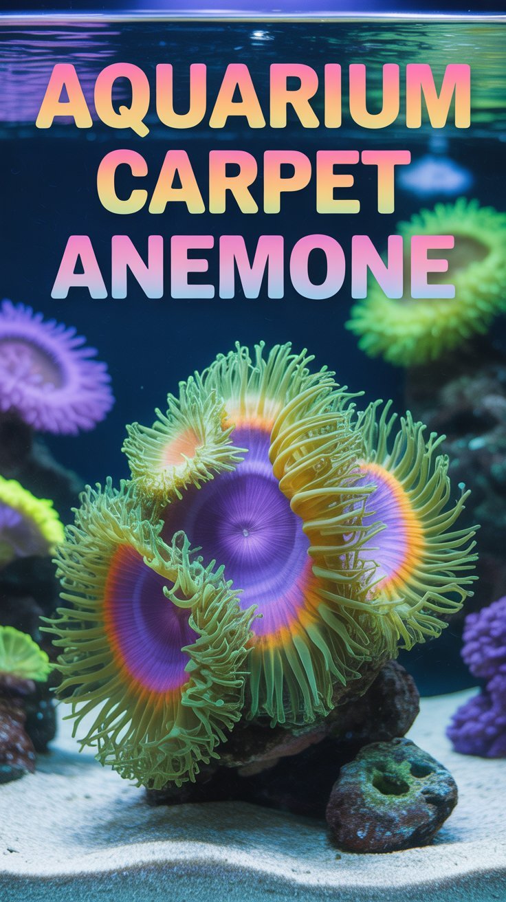 Carpet Anemone: Complete Care, Species, and Aquarium Guide - Guppy Fish