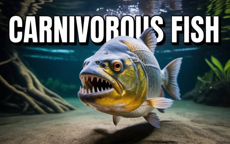 Carnivorous Fish: A Complete Guide to Care, Diet, Types, and Aquarium ...