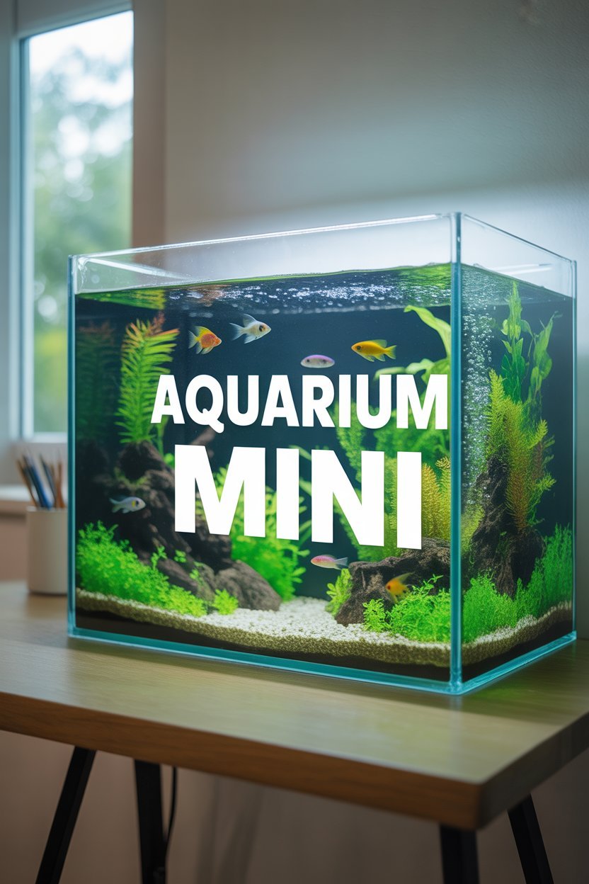 Aquarium Mini: Complete Guide to Small, Stylish, and Easy-to-Maintain ...