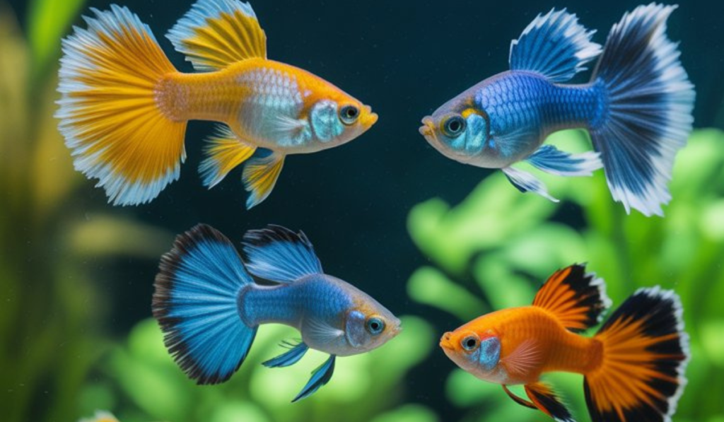 Guppy Fish Types – Complete Guide to All Varieties, Colors, and Tail ...